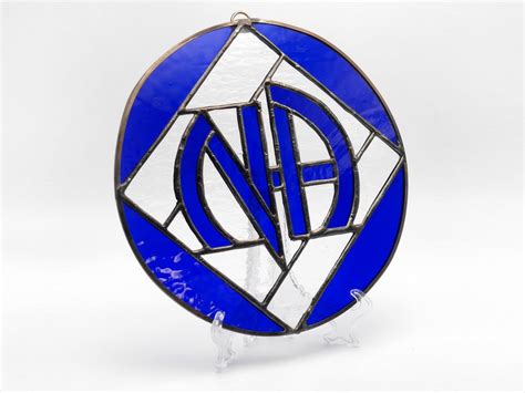 Narcotics Anonymous Symbol In Stained Glass Na Symbol Recovery T