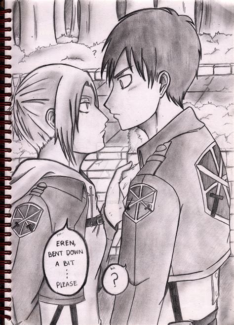 Eren X Annie By Sayane Chan On Deviantart