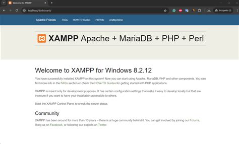 Cómo instalar XAMPP en Windows 11 usando un comando único - Tiempo de ...