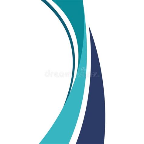 Modern Curved Border Stock Vector Illustration Of Line 333171626