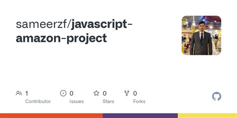Github Sameerzfjavascript Amazon Project