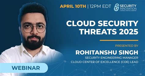 Cloudsecurity Cyberthreats Zerotrust Securityinnovation… Security Innovation