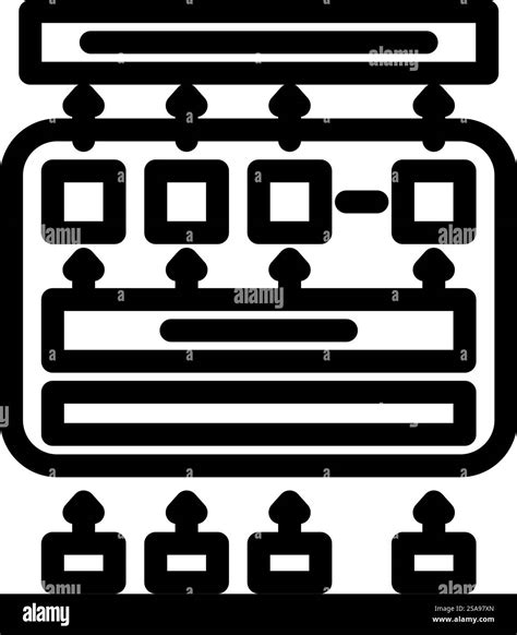 Bert Bidirectional Encoder Representations Transformers Line Icon