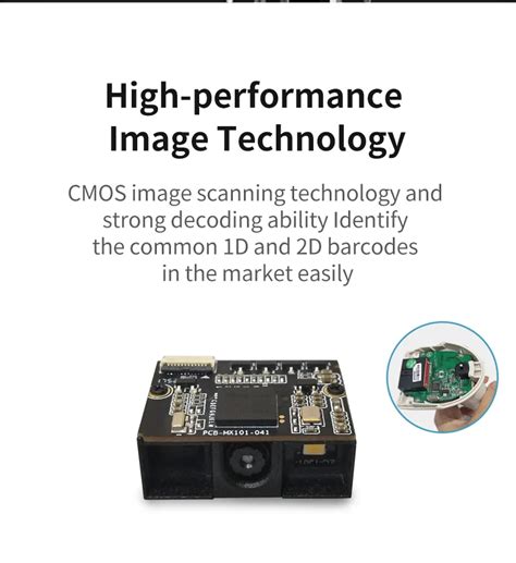 Embedded 1d 2d Qr Code Barcode Reader Scanner Module With Usb Serial