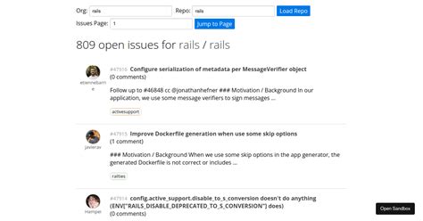 Rtk Github Issues Example Issues Display Codesandbox