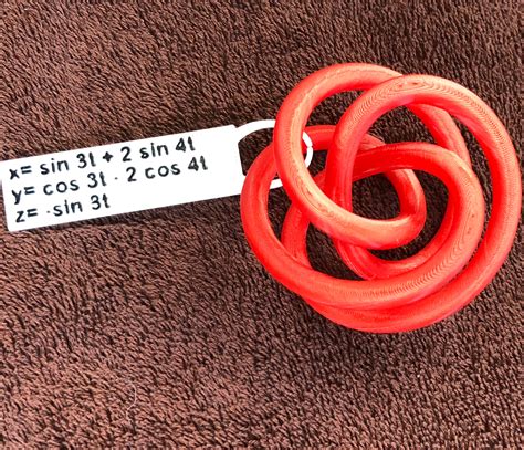 Trefoil Knot Formula B Scad By Tjsoco Download Free Stl Model