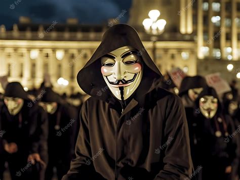 Premium Ai Image Anonymous Hacker Concept Of Hacking Cybersecurity