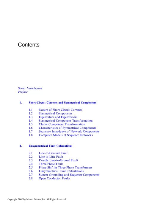 Electrical Engineering Power System Analysis Short Circuit Load Flow