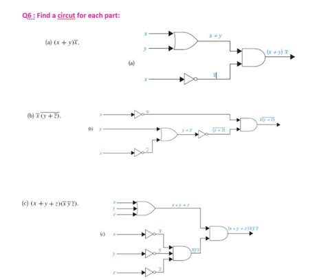 Q6 Find A Circut For Each
