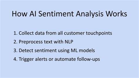 Ppt Ai Driven Sentiment Analysis For Better Customer Retention