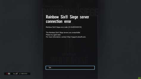 Anyone Else Getting This Error Code Rrainbow6