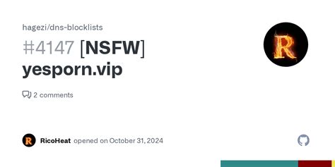 NSFW Yesporn Vip Issue Hagezi Dns Blocklists GitHub