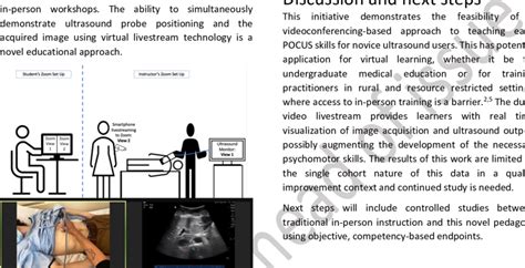 overview of live stream setup with sample screenshot illustrating the