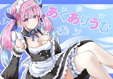 いちみ🍙⚓＠あくおか、ホロ学本委託販売中 On Twitter あくありうむ 湊あくあ ホロライブ
