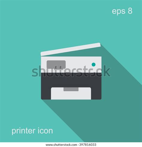 Printer Icon Mfp Sign Stock Vector Royalty Free Shutterstock