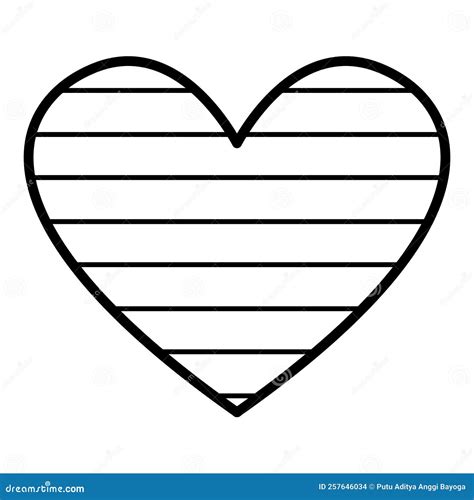 Simple Heart Icon Stock Illustration Illustration Of Cartoon 257646034 Simple Heart Icon Stock Illustration Illustration Of Cartoon 257646034