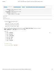 Quiz Linear And Logistic Regression And Neural Networks Attempt Review Pdf Quiz