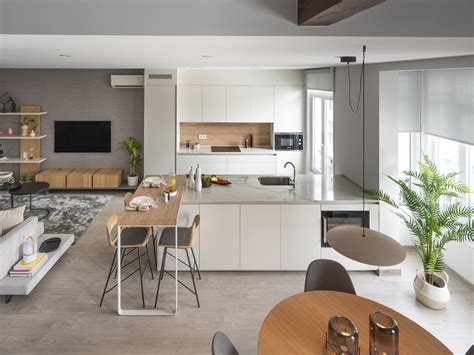 Ideas De Cociñas Abertas Ao Salón Santiago Interiores
