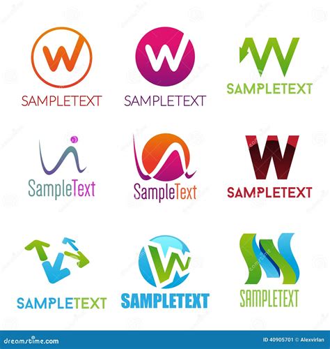 Letter W Logo Stock Vector Illustration Of Idea Creative 40905701