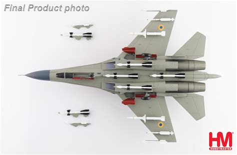 Hobbymaster Ha6021 Sukhoi Su 27 Flanker Compass Ghost Grey