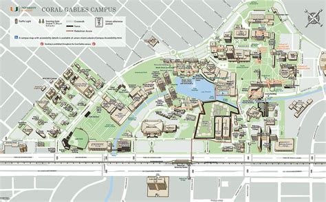 Map Of University Of Miami Campus
