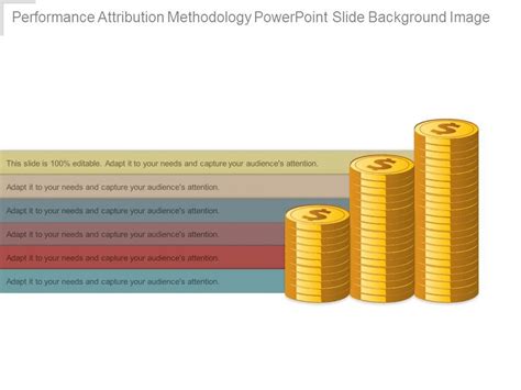 Performance Attribution Methodology Powerpoint Slide Background Image