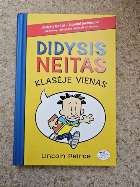 Didysis Neitas Klasėje Vienas Lincoln Peirce Knyga