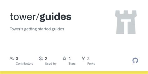 GitHub Tower Guides Tower S Getting Started Guides