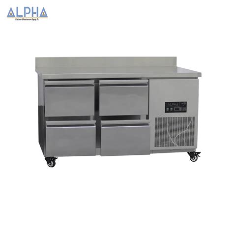 Countertop Chiller With 4 Drawers 136 Alpha Inox Factory