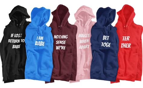 Funny Matching Hoodies Funny Couple Hoodies Relationship Humor