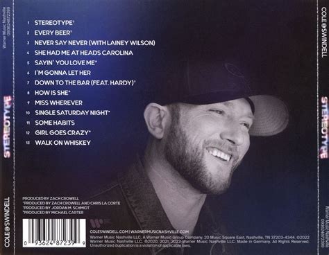 Cole Swindell Stereotype New Cd 93624872399 Ebay