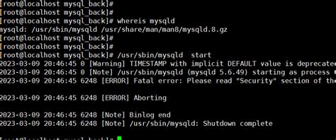 Linux下mysql的关机和开机几种方法 一先生 博客园