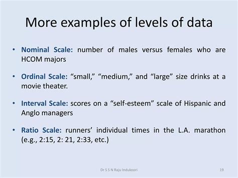 Data Types Of Measurement Scales Pptx
