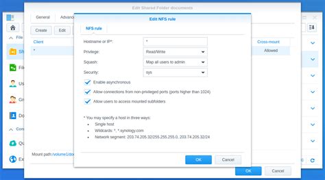 Enable NFS On Your Synology NAS