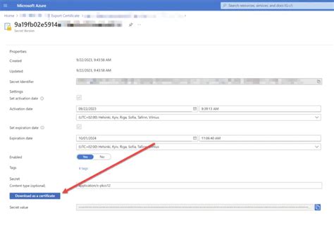 How To Export An App Service Certificate From Azure