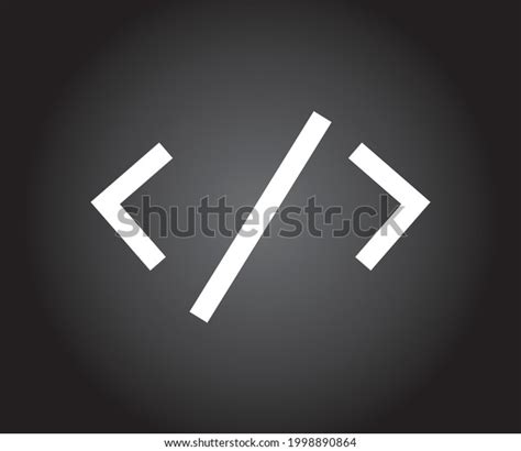Coding Vector Dark Background Stock Vector Royalty Free 1998890864 Shutterstock