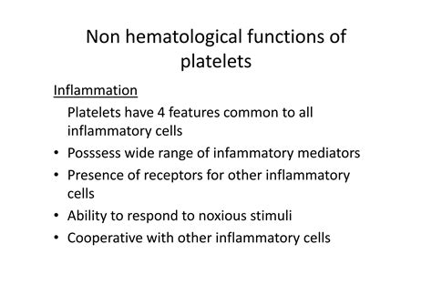 Platelets Pdf