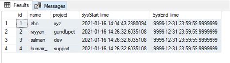 How To Use Temporal Table Feature In SQL Server