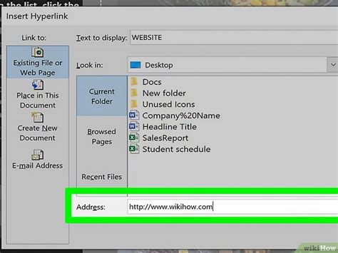 How To Create Or Edit A Hyperlink In Microsoft Word Ways