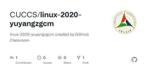 GitHub CUCCS Linux Yuyangzgcm Linux Yuyangzgcm Created By GitHub Classroom