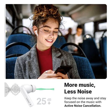 UGREEN HiTune T3 Active Noise Cancelling Earbuds | UGREEN EU