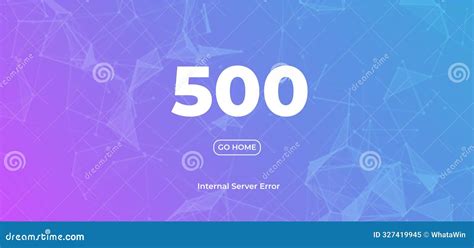 500 Internal Server Error Vector Layout Template Stock Illustration Illustration Of Sorry