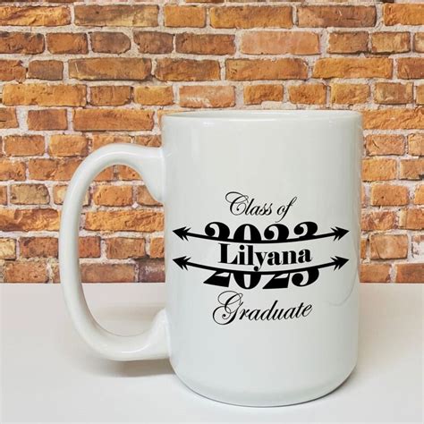 Class Of 2024 Graduation Mug With Name Senior Ts Large Etsy