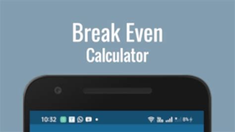 Break Even Calculator App On Amazon Appstore