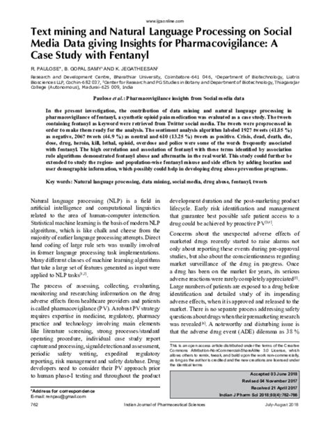 Pdf Text Mining And Natural Language Processing On Social Media Data Giving Insights For