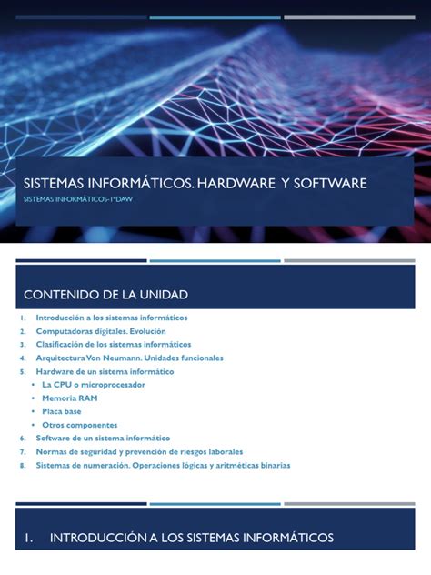 Unidad1hardwaresoftware Pdf