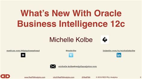 New Features In Obiee 12c Ppt Free Download