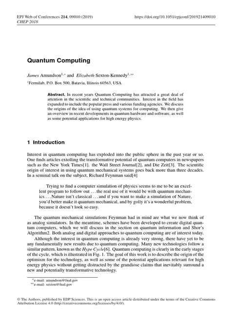 Quantumcomputing Pdf Quantum Computing Computing
