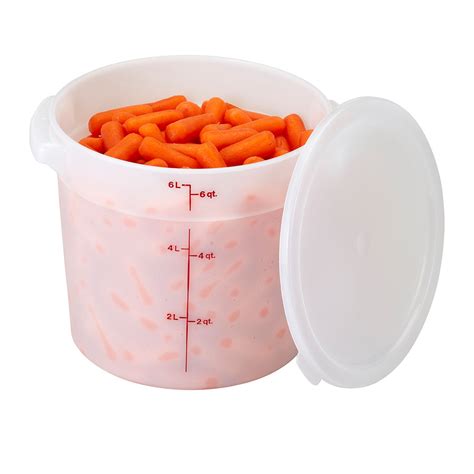 57l Polyethylene Round Rfs6148 Verde Direct