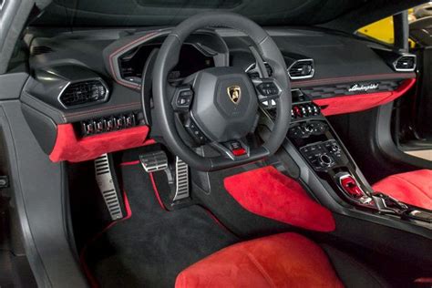Lamborghini Huracan Red Interior Lamborghini